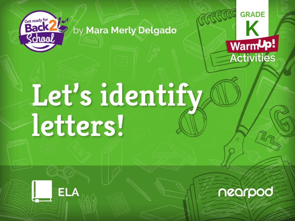 Let's identify letters!