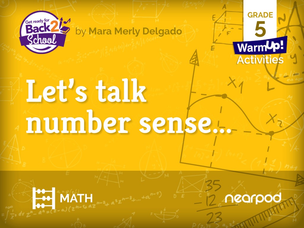 Let's talk number sense...