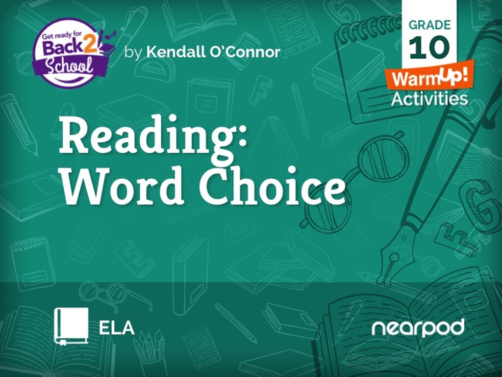 Reading: Word Choice