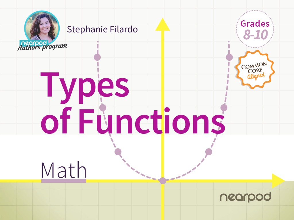 Types Of Functions Types Of Functions