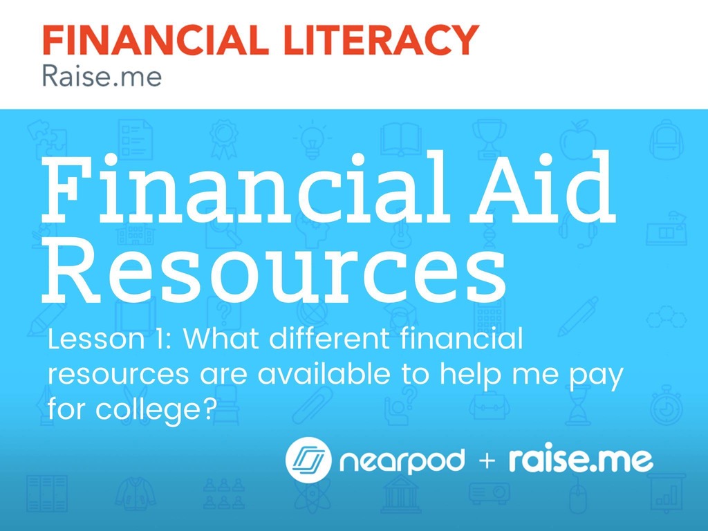 Lesson 1: Financial Aid Resources