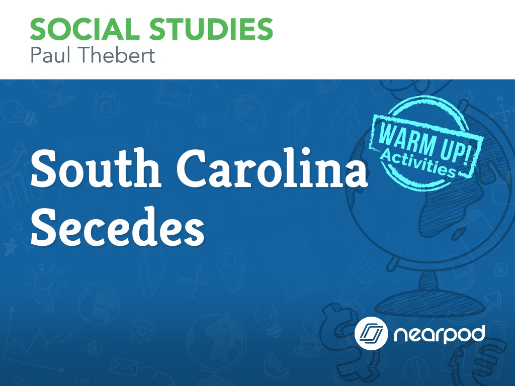 South Carolina Secedes