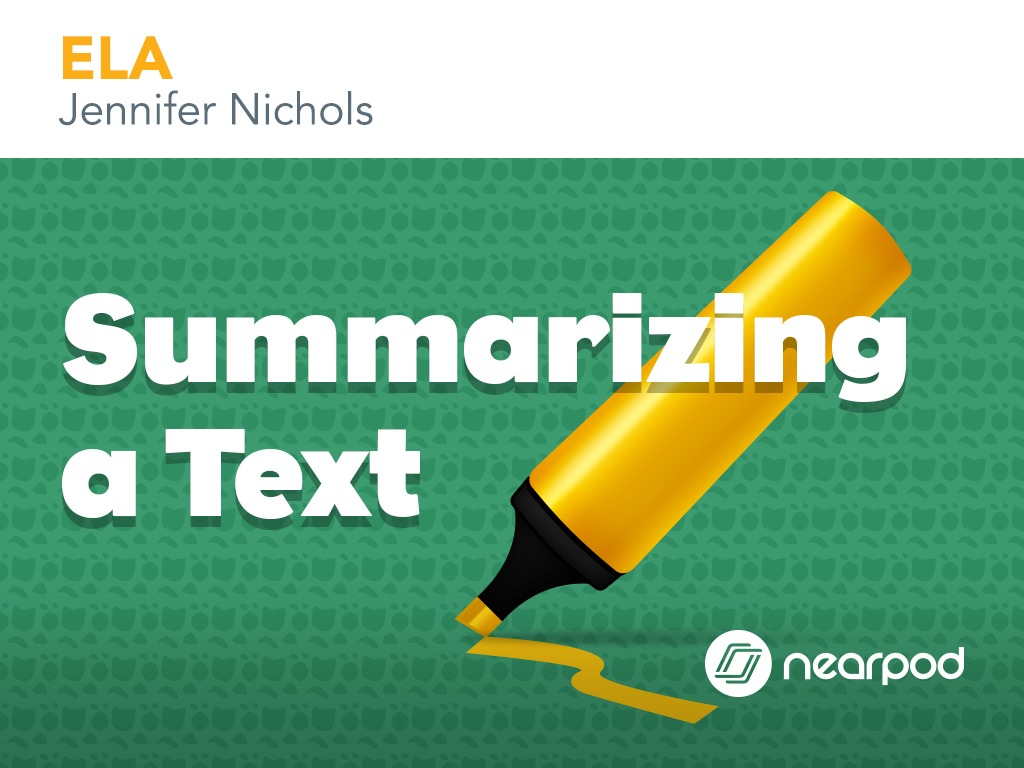 summarizing-a-text