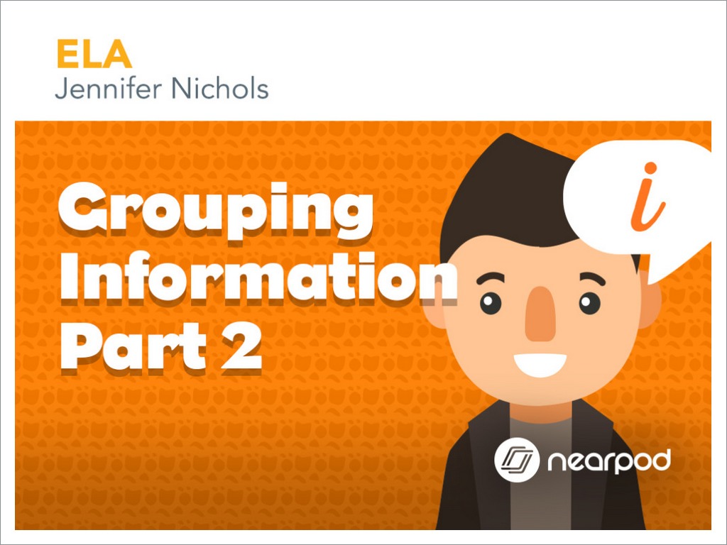 Grouping Information: Part 2