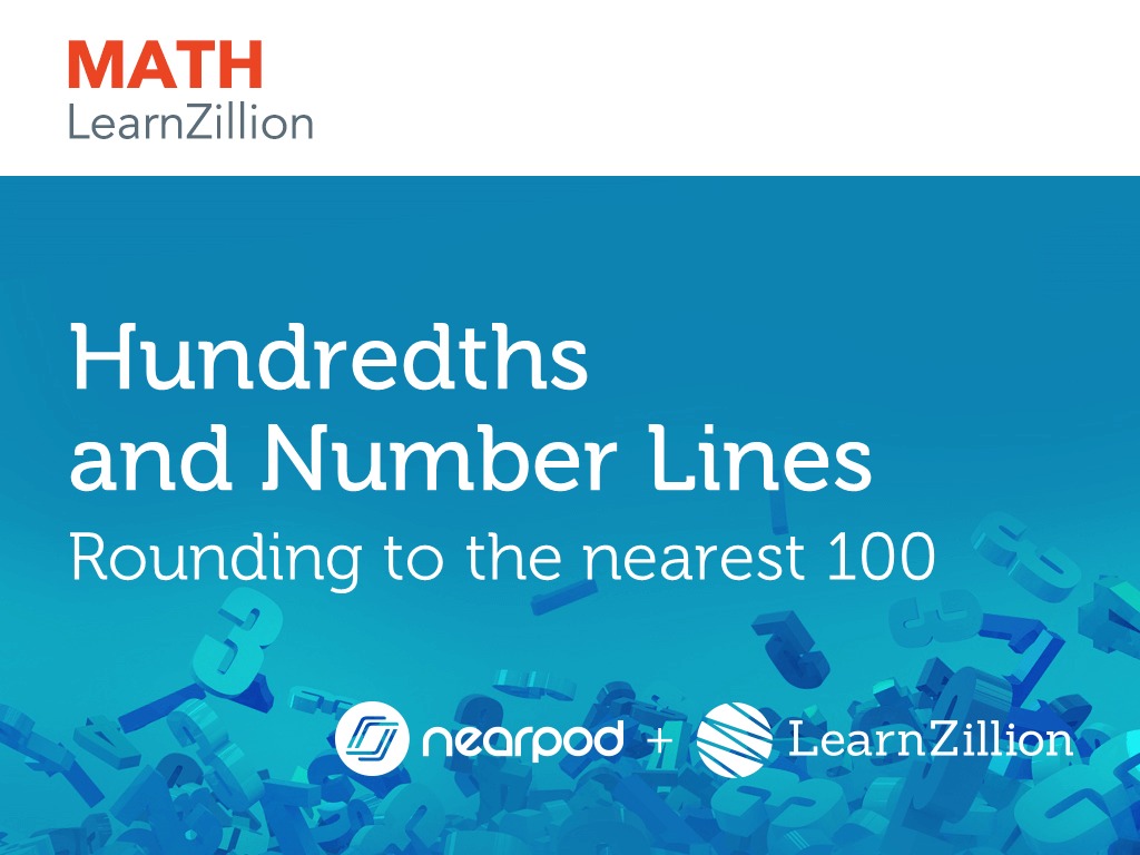 Hundredths and Number Lines