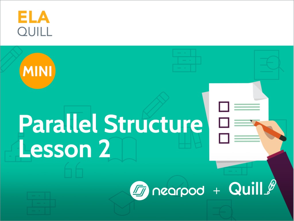 Parallel Structure Lesson 2 