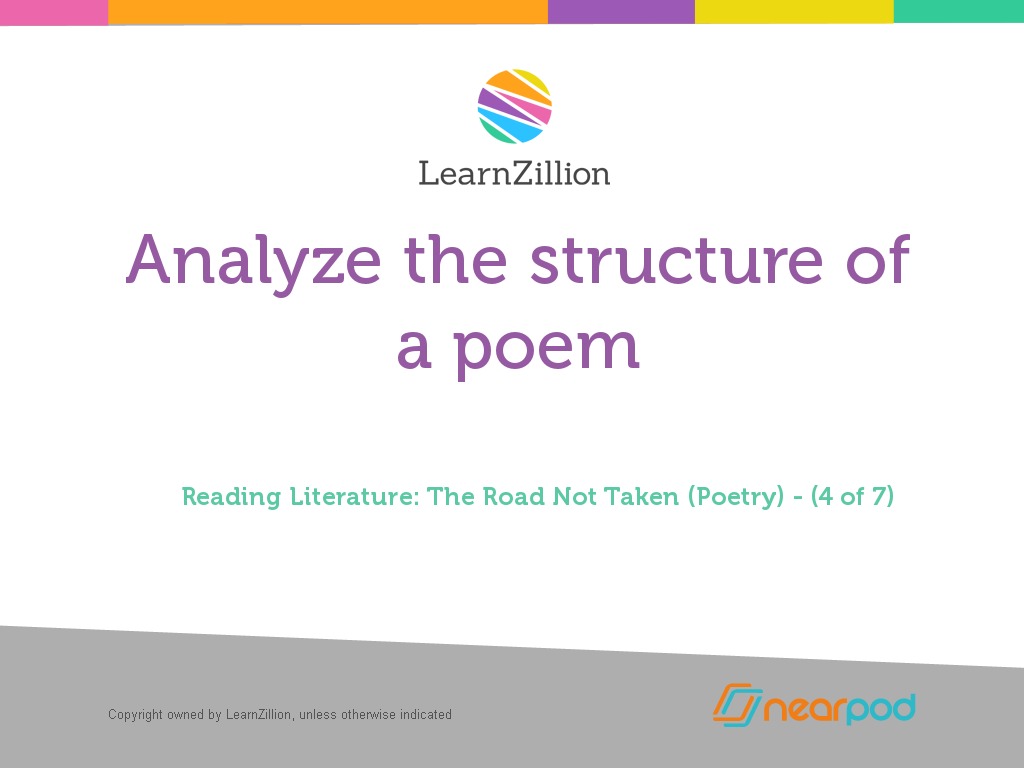 Analyze The Structure Of A Poem Analyze The Structure Of A Poem