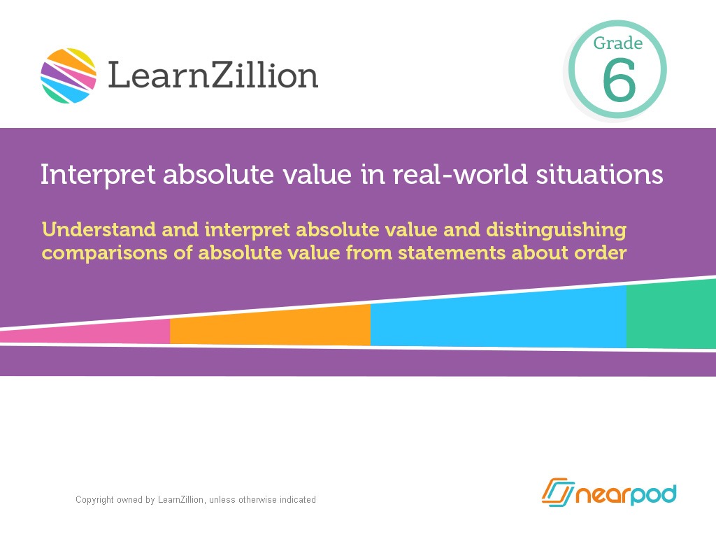 Interpret absolute value in real-world situations